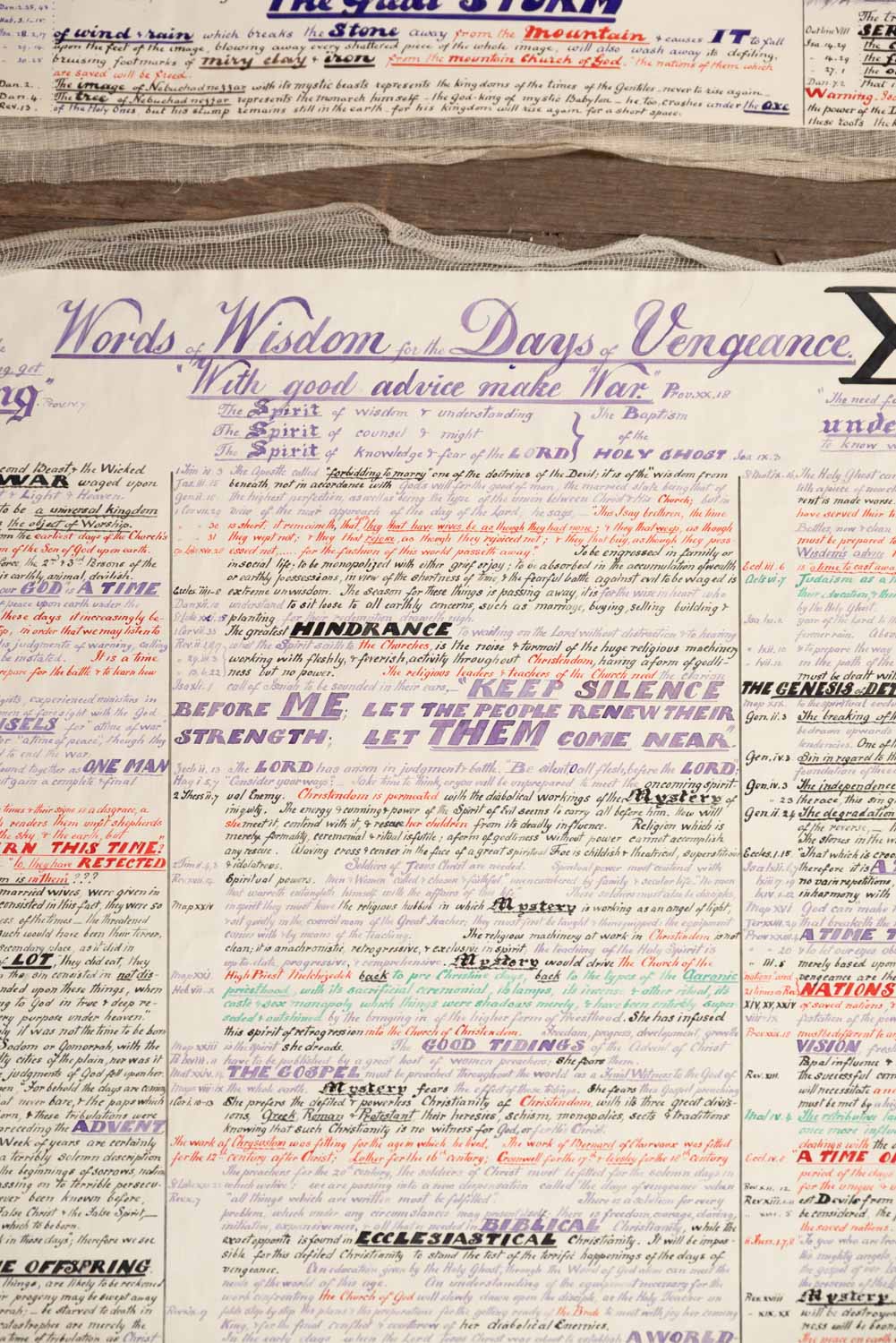 1930s Calligraphic Religious Tracts #1320 - Retrouvius