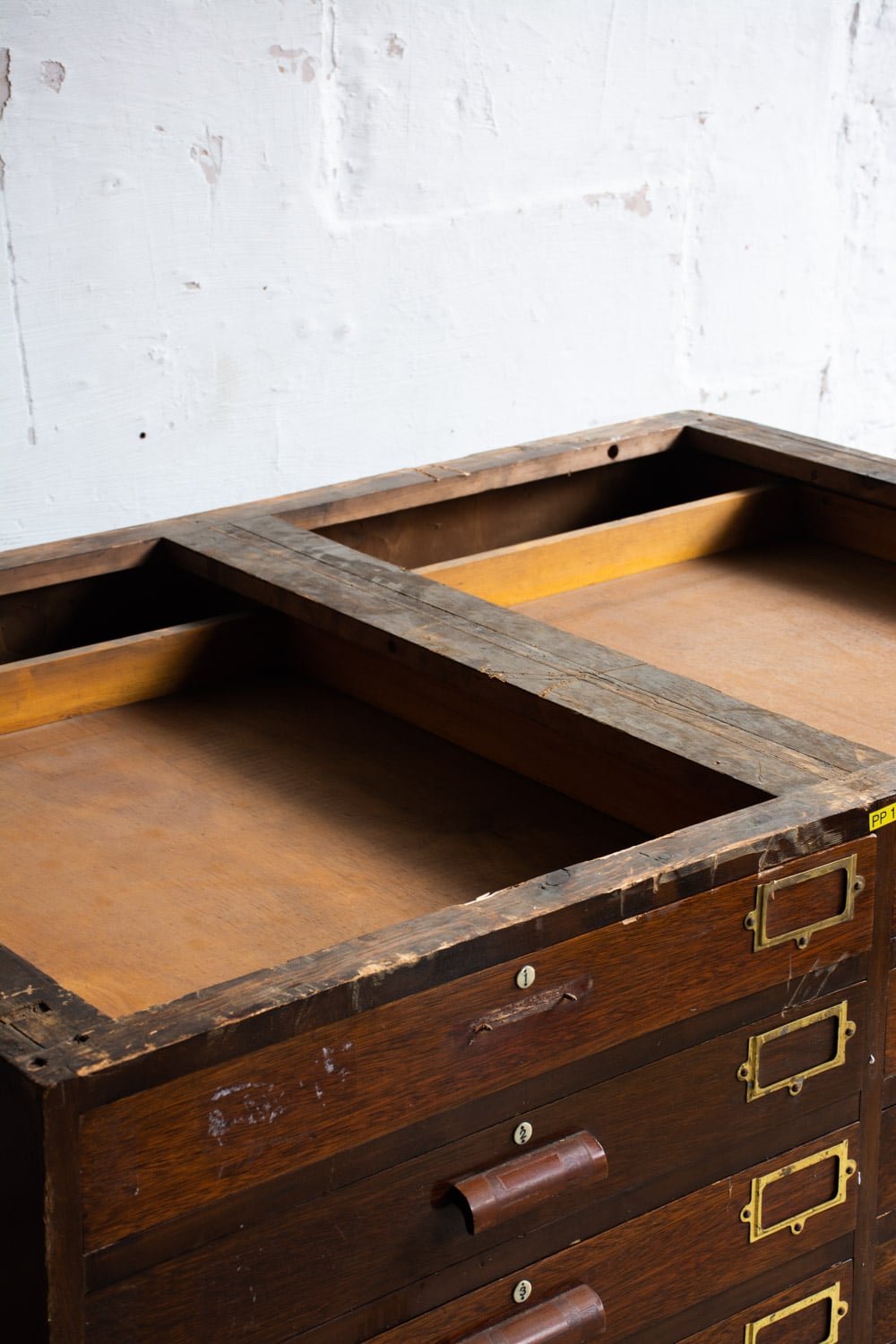 2-Column Museum Drawers #8691 - Retrouvius