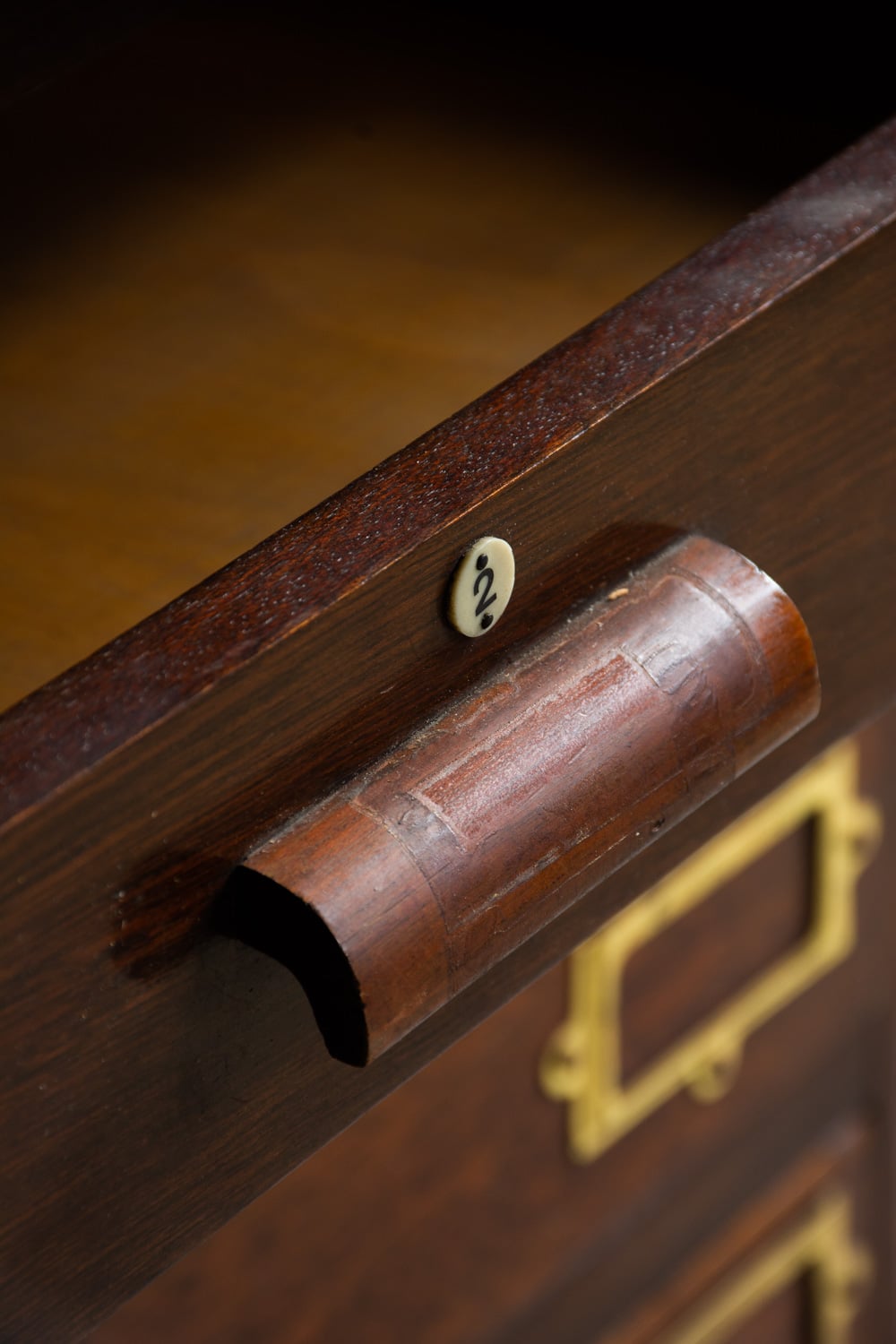 2-Column Museum Drawers #8691 - Retrouvius