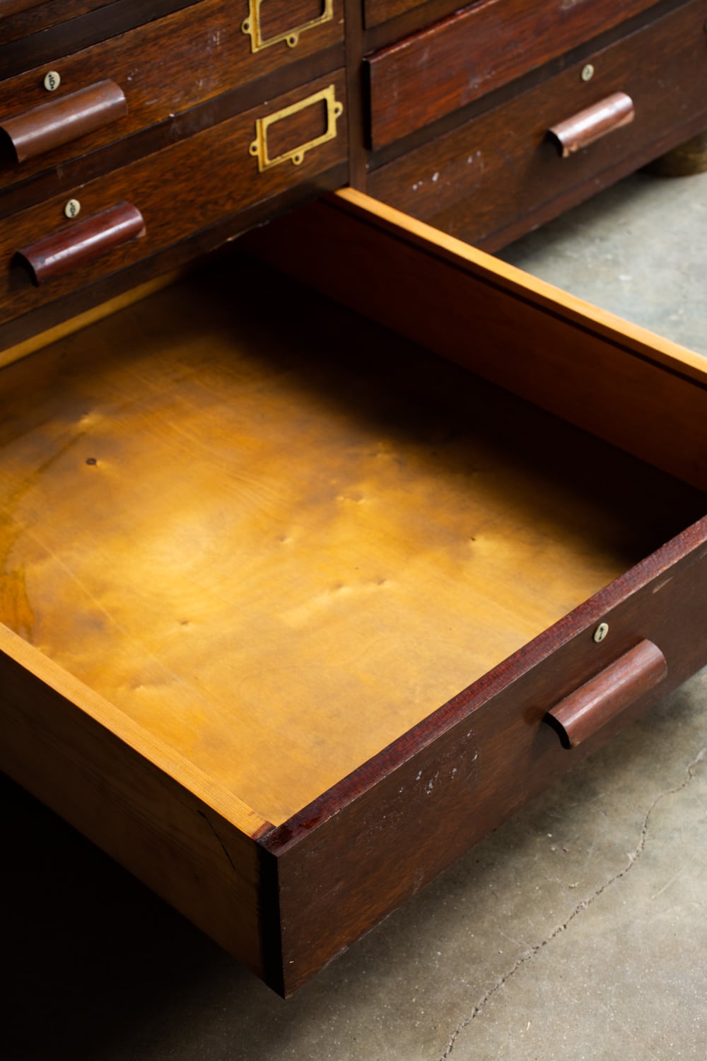 2-Column Museum Drawers #8691 - Retrouvius