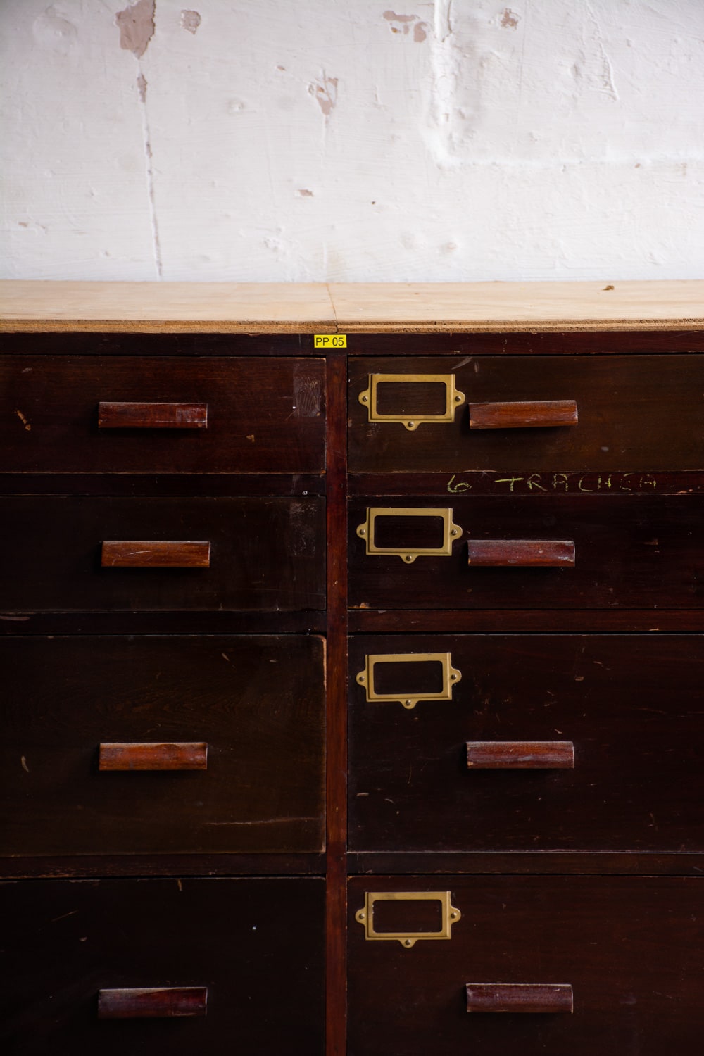 2-Column Museum Drawers #8695 - Retrouvius