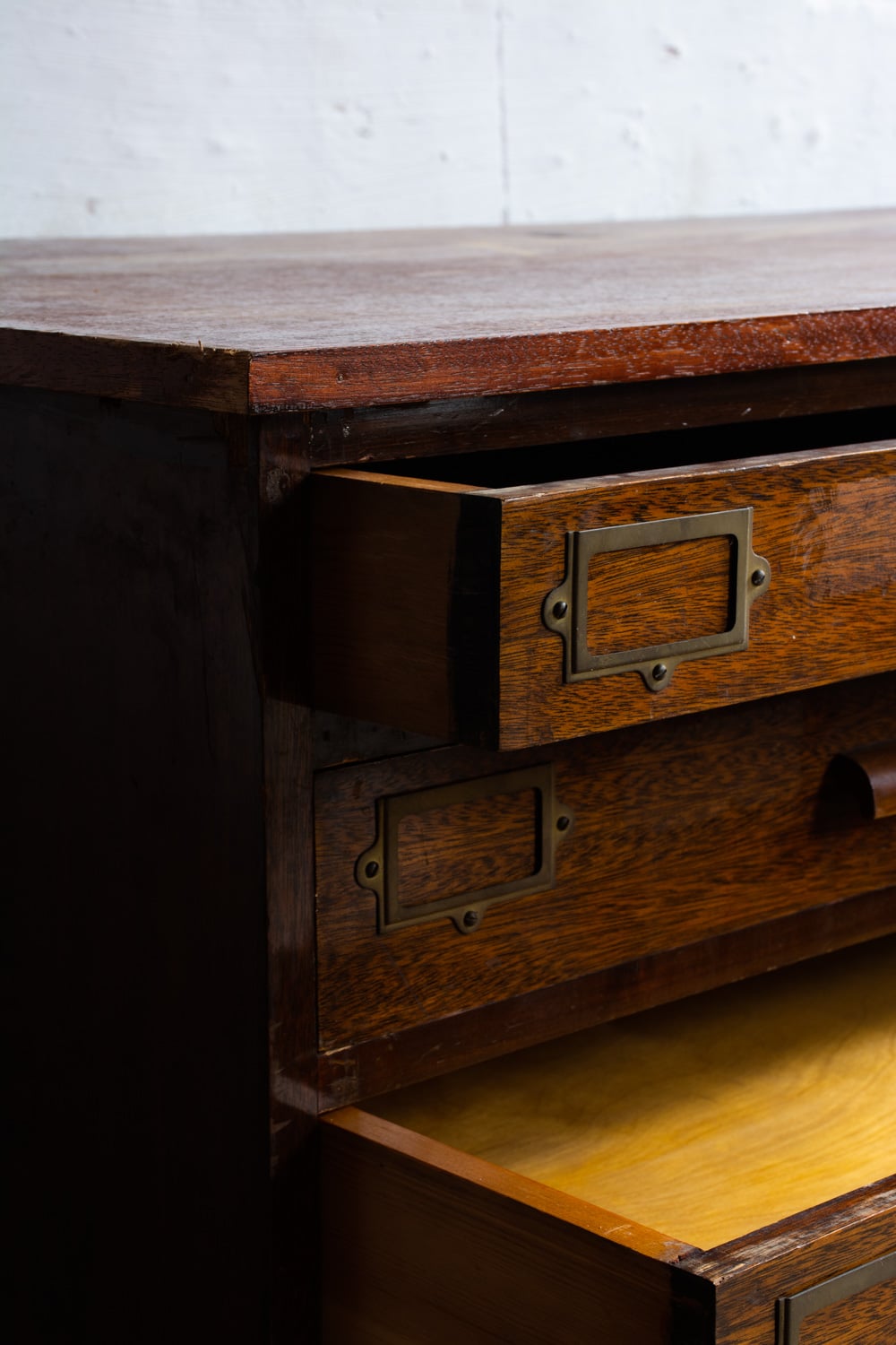 3-Column Museum Drawers #8693 - Retrouvius