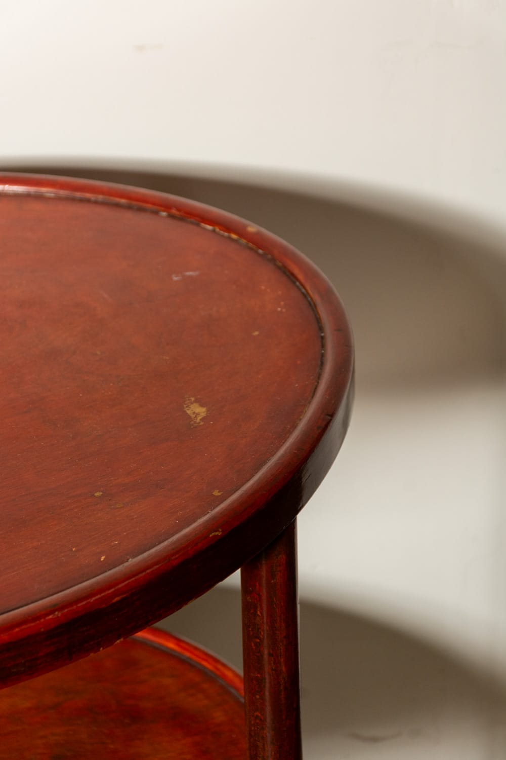 Antique Bentwood Side Table #9070 - Retrouvius