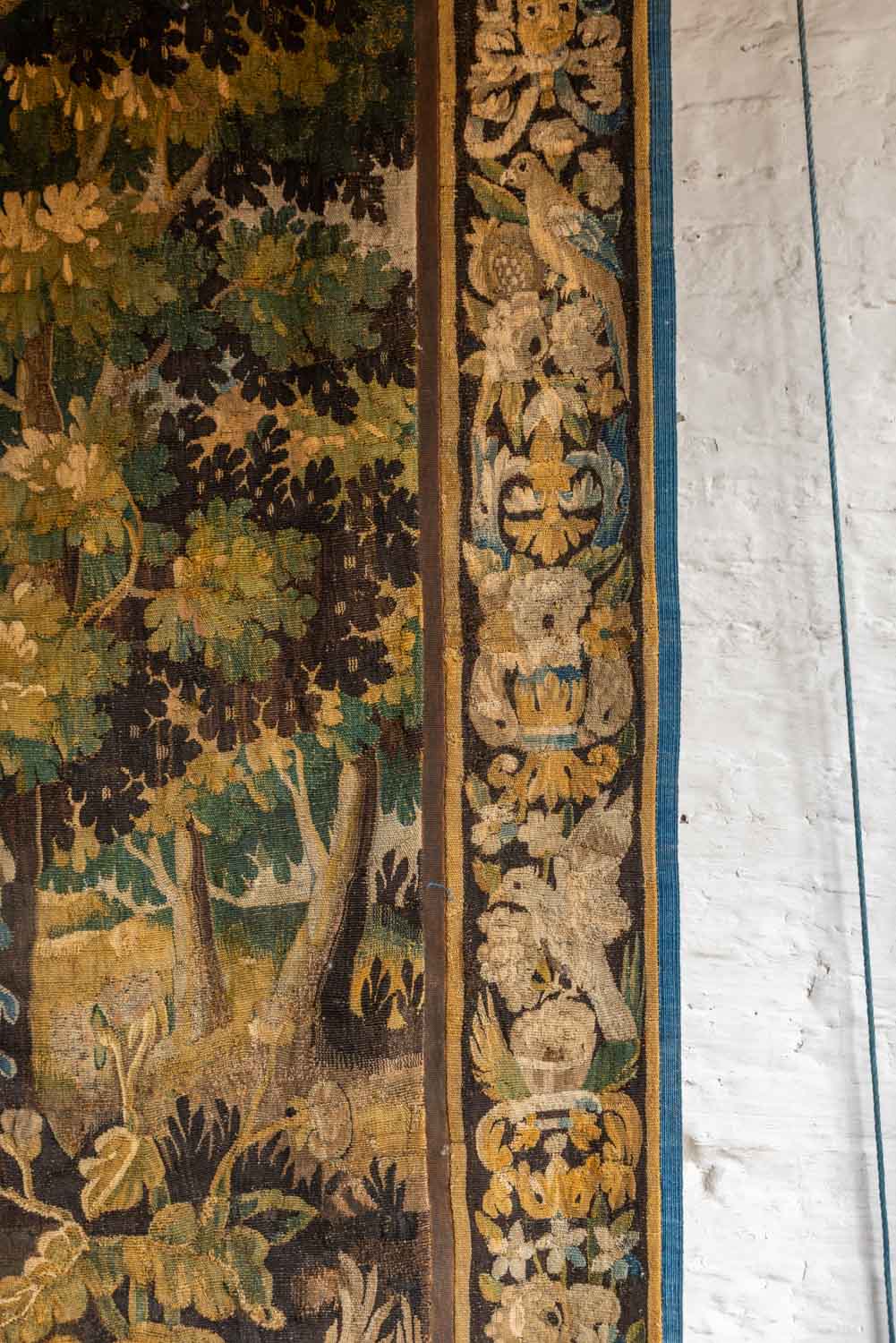 Antique Verdure Tapestry #9517 - Retrouvius