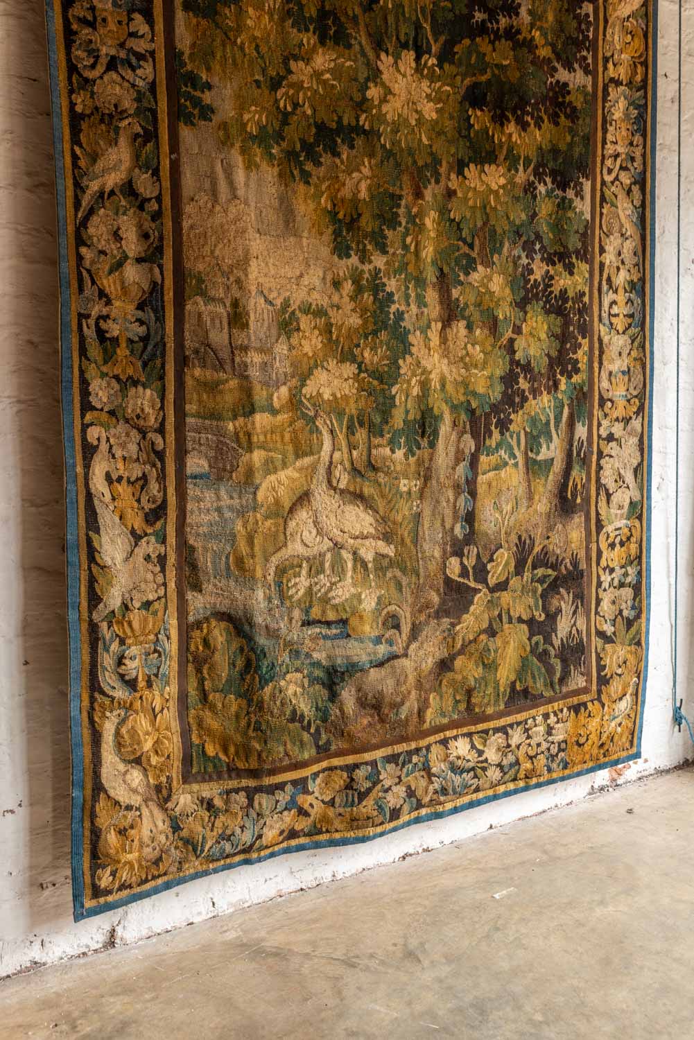 Antique Verdure Tapestry #9517 - Retrouvius