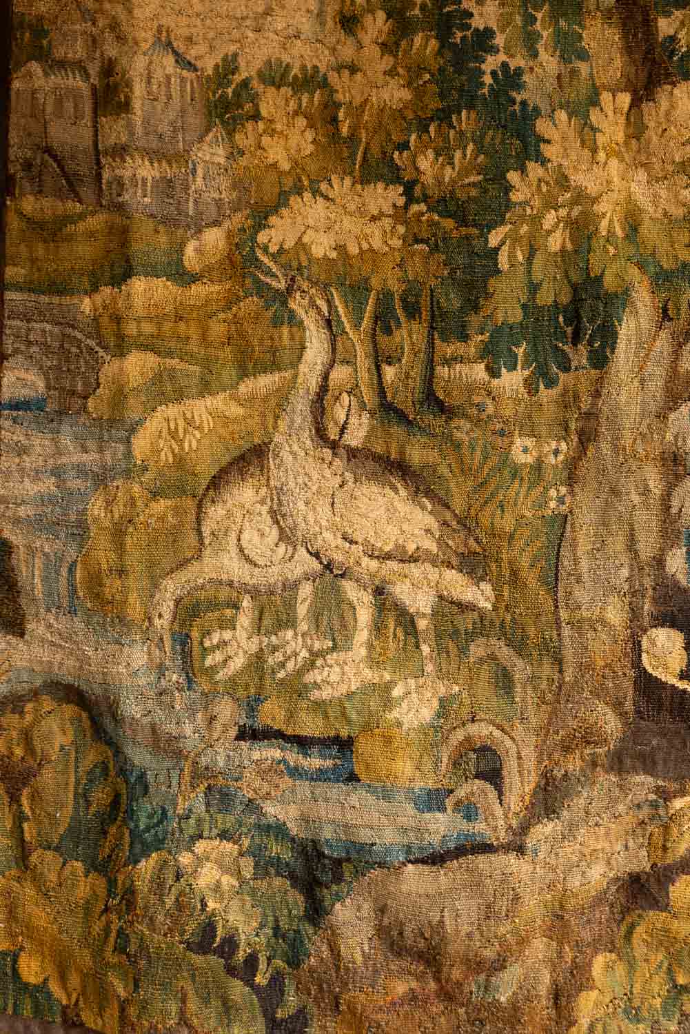Antique Verdure Tapestry #9517 - Retrouvius