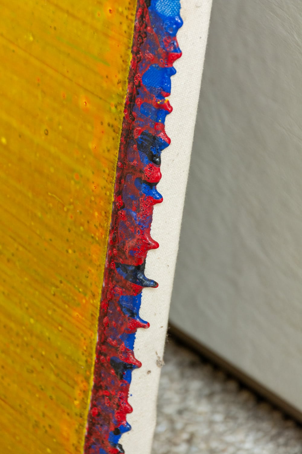 'Apparently Yellow' Painting by Torie Begg #8979 - Retrouvius