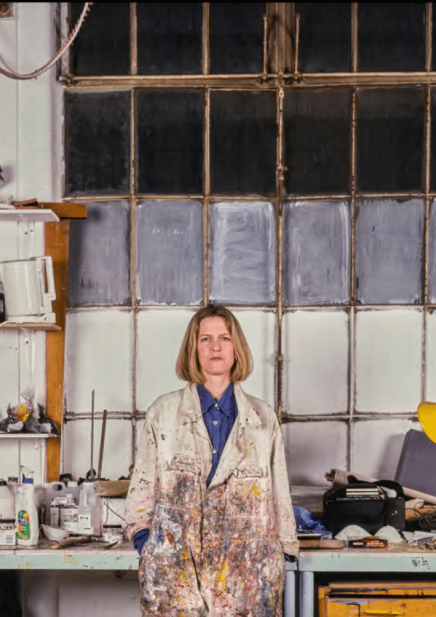 'Apparently Yellow' Painting by Torie Begg #8979 - Retrouvius