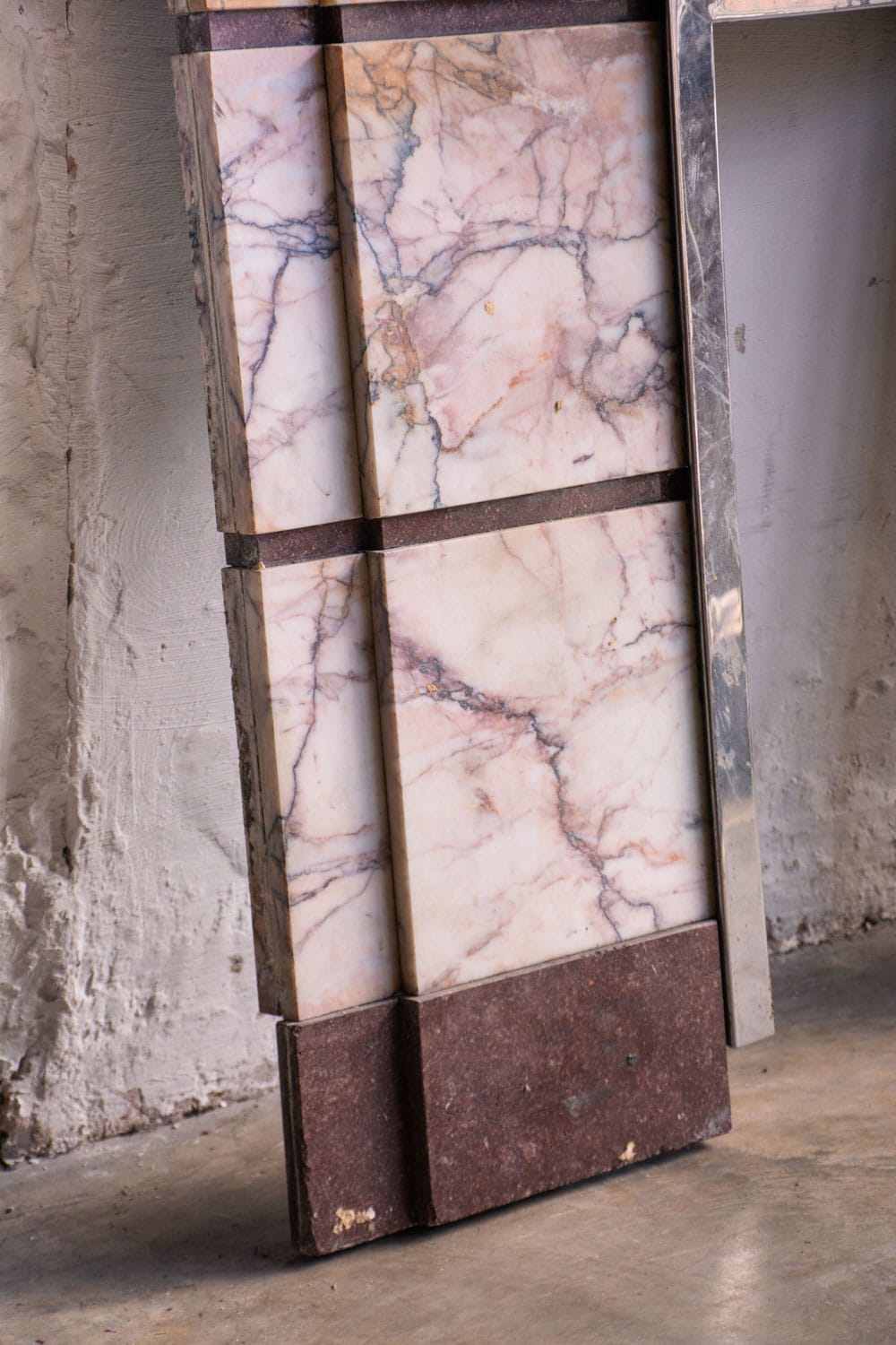 Art Deco Marble Fire Surround #9864 - Retrouvius