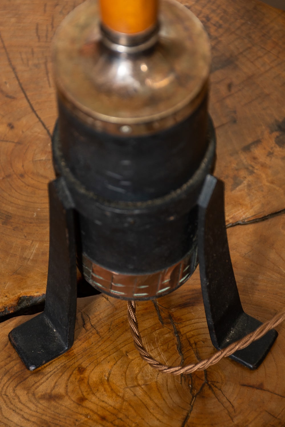 Artillery Casing Table Lamp #8673 - Retrouvius