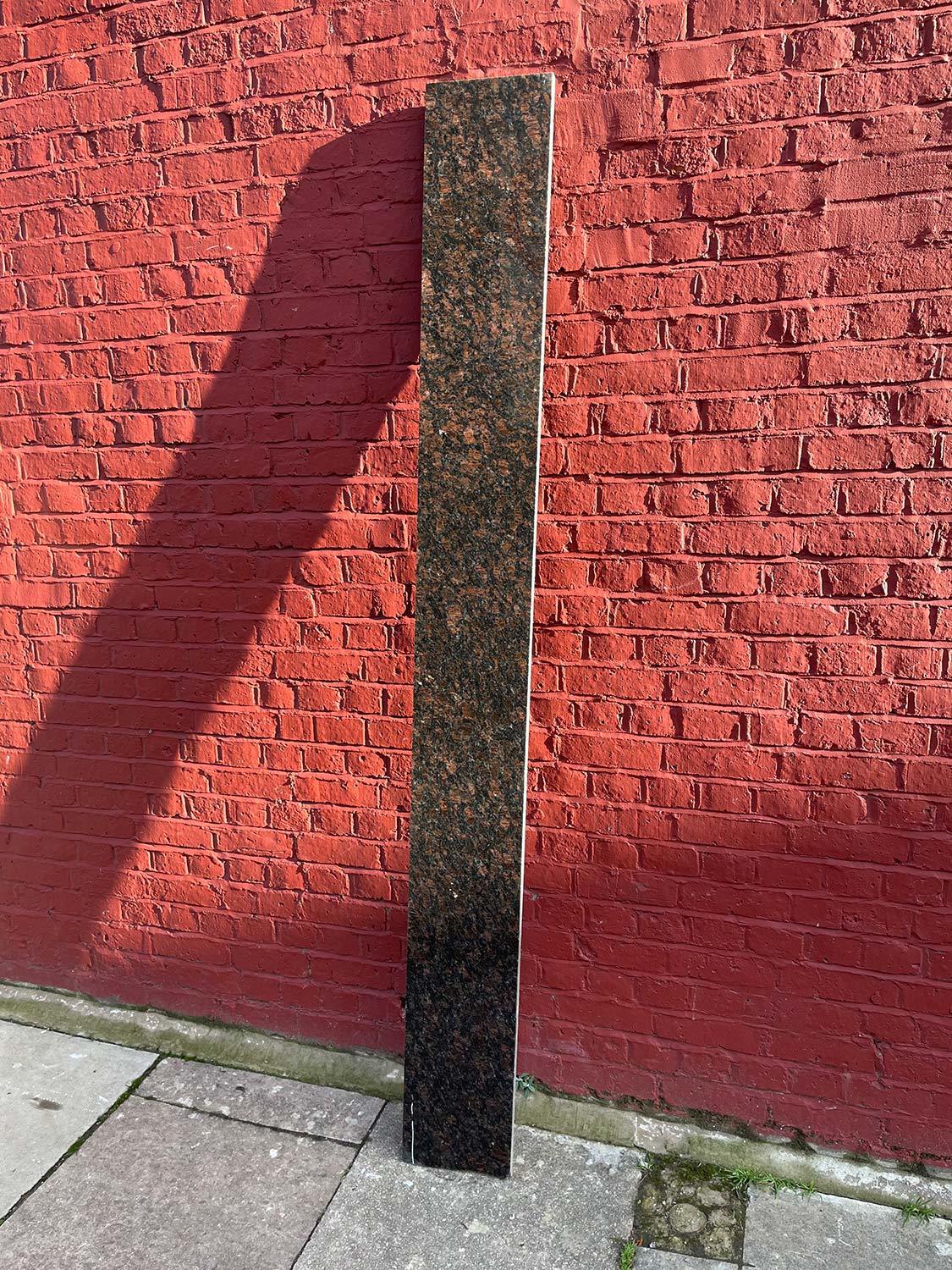 Aswan Red Granite Slab #6565 - Retrouvius