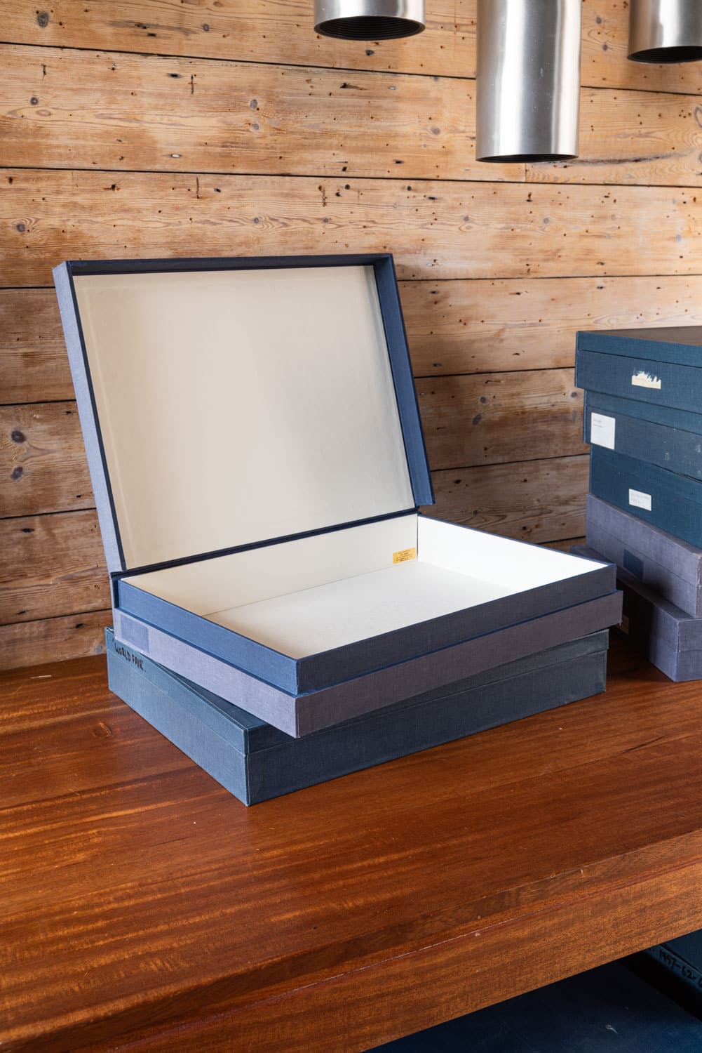 Blue Archival Boxes #9243 - Retrouvius