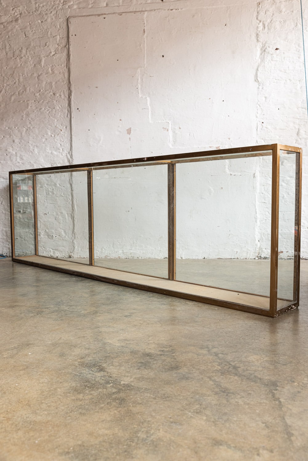 Brass Framed Display Case #7018 - Retrouvius