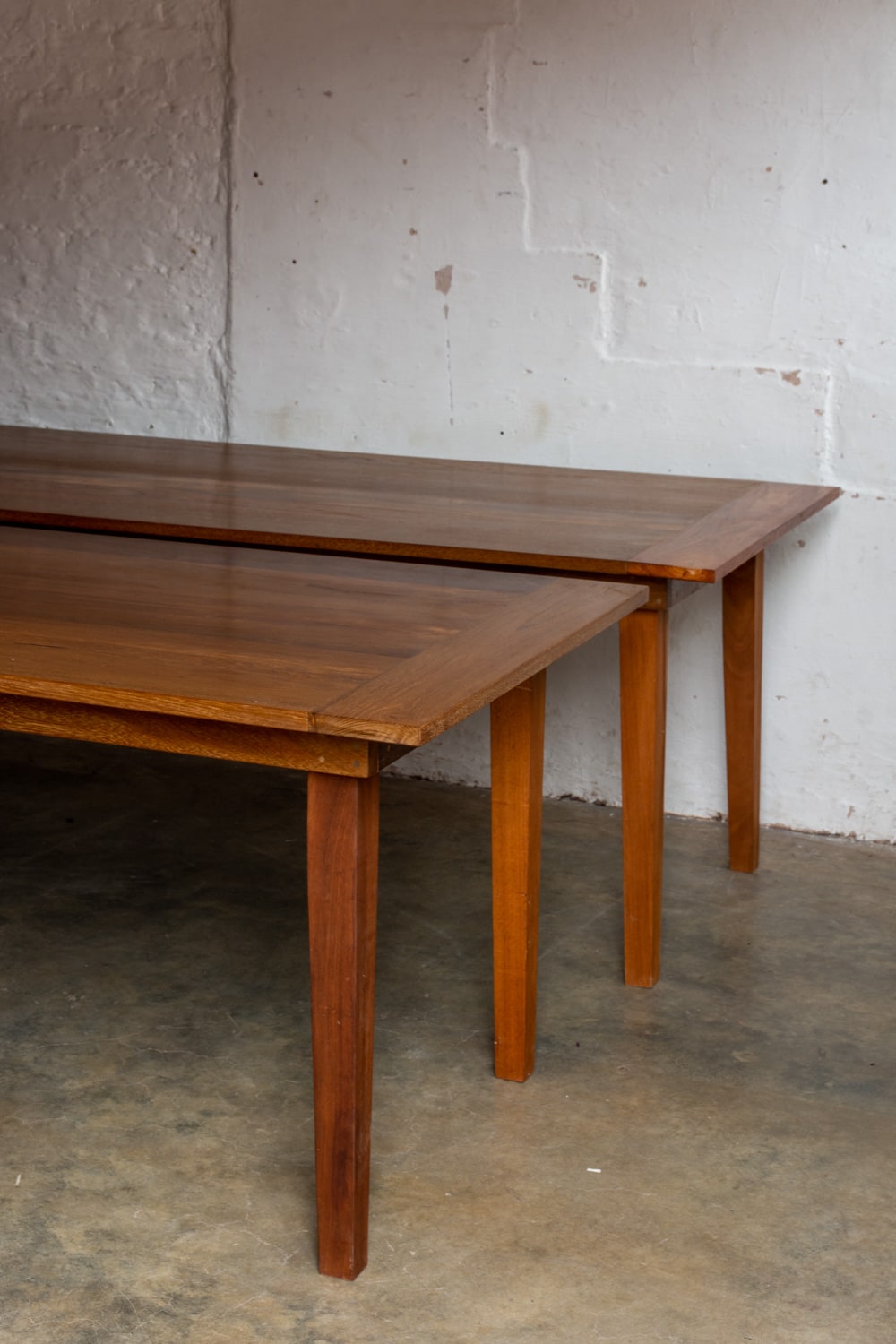 Burmese Teak Refectory Tables #8206 - Retrouvius