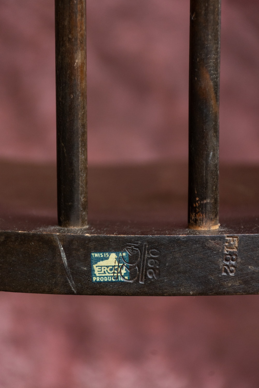 CC41 Ercol Carver Chairs #8870 - Retrouvius