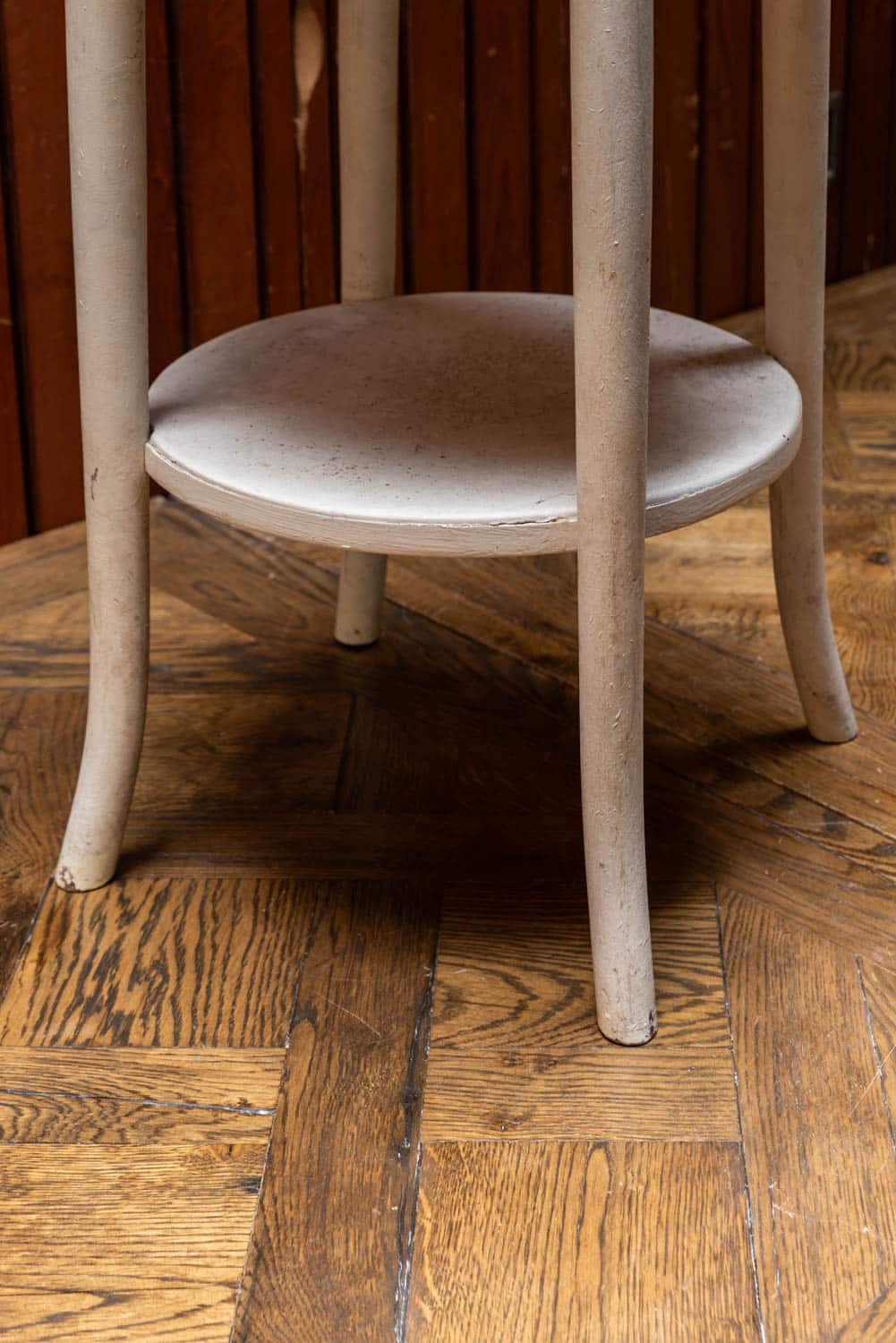 Circular Thonet Side Table #9393 - Retrouvius