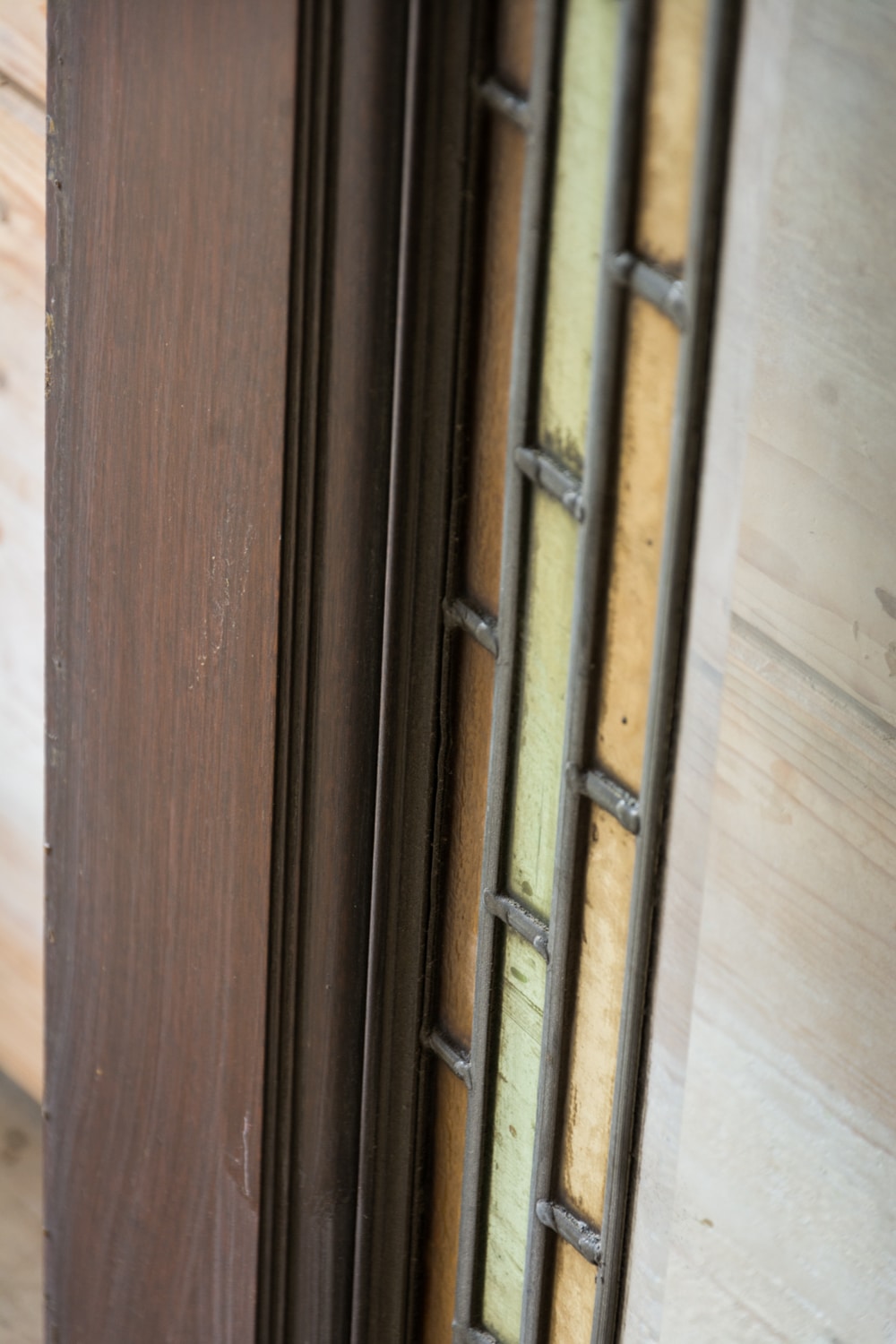 Coloured Glass Leaded Windows #2078 - Retrouvius