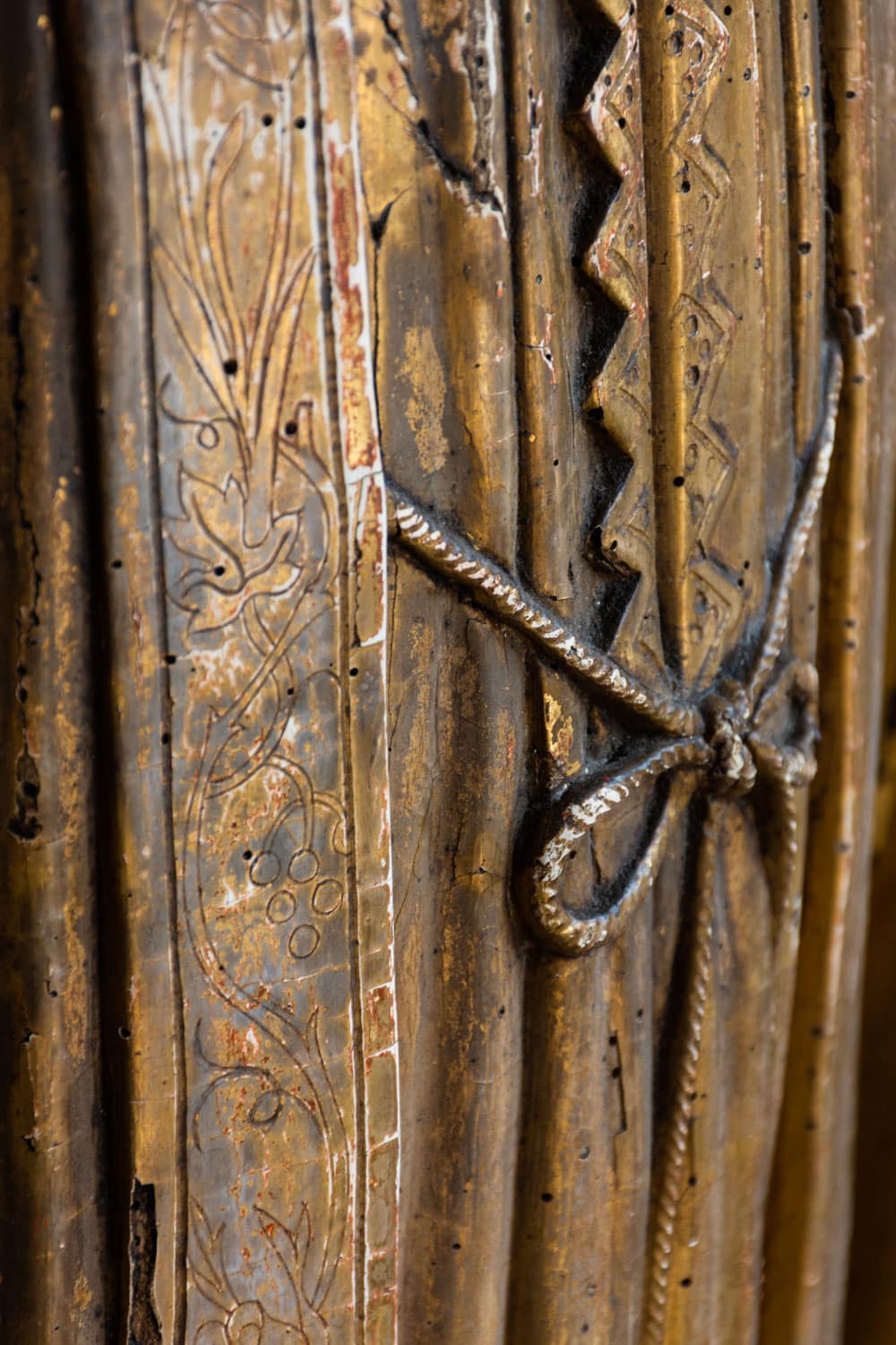 Early 18th Century Religious Statue #8283 - Retrouvius