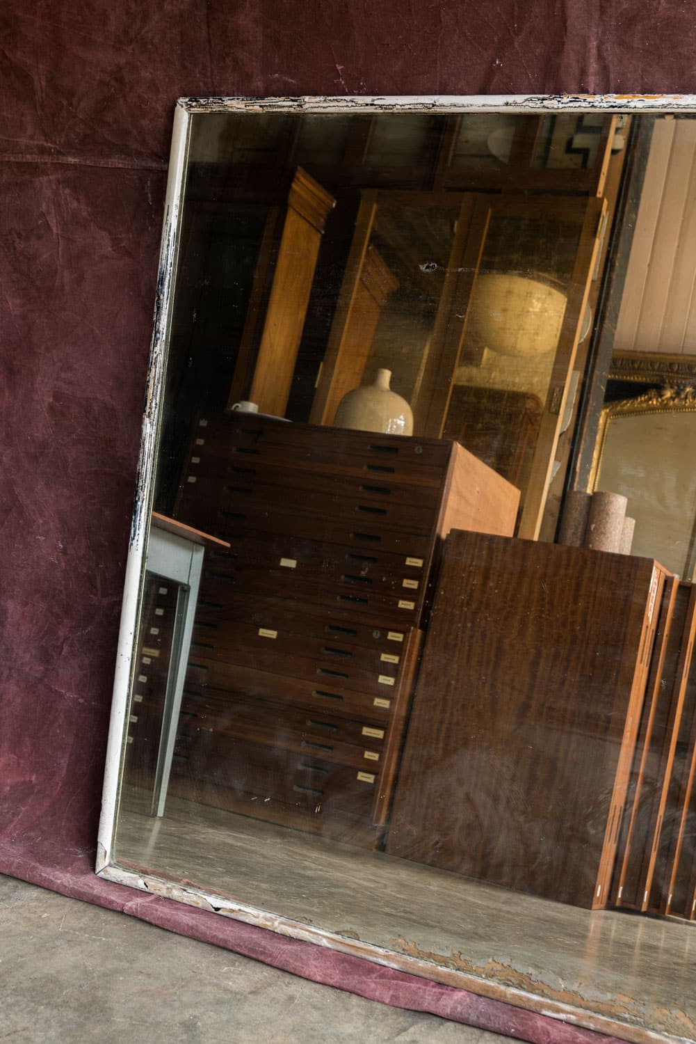 Edwardian Mirror #9143 - Retrouvius