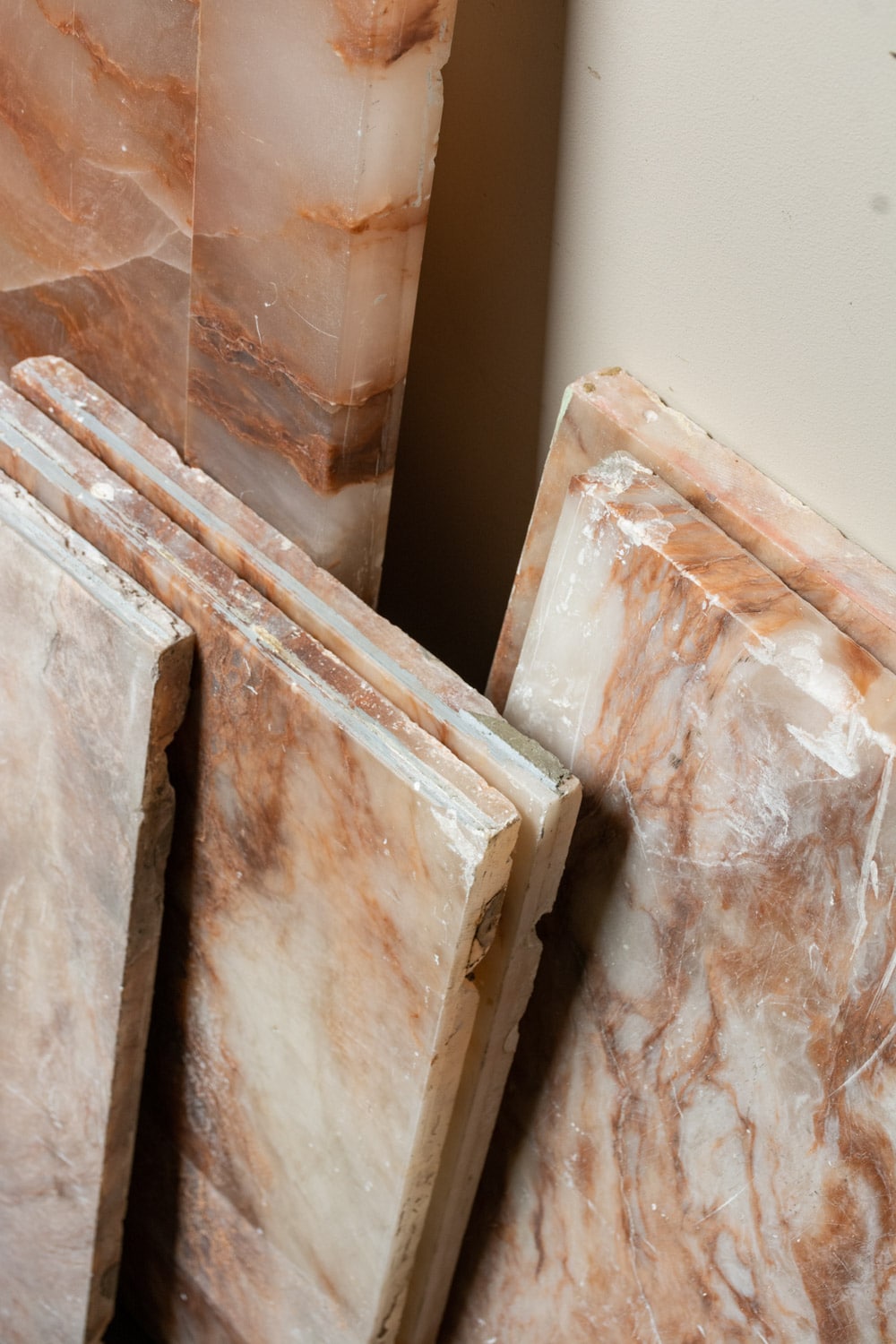 English Alabaster Panelling #4581 - Retrouvius