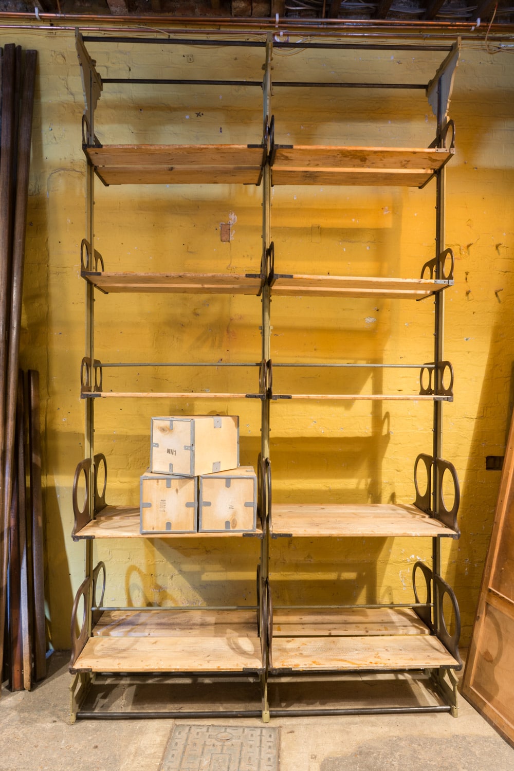 Extra Large Industrial Shelving Unit #5725 - Retrouvius