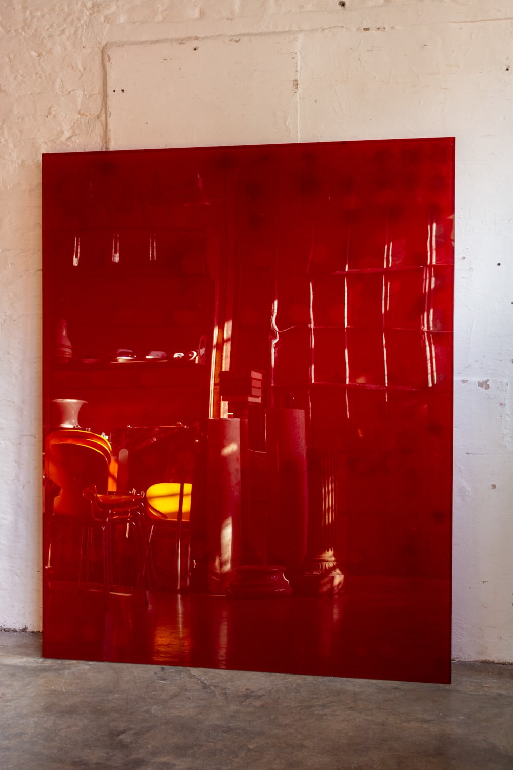 Extra Large Transluscent Perspex Panels #6472 - Retrouvius