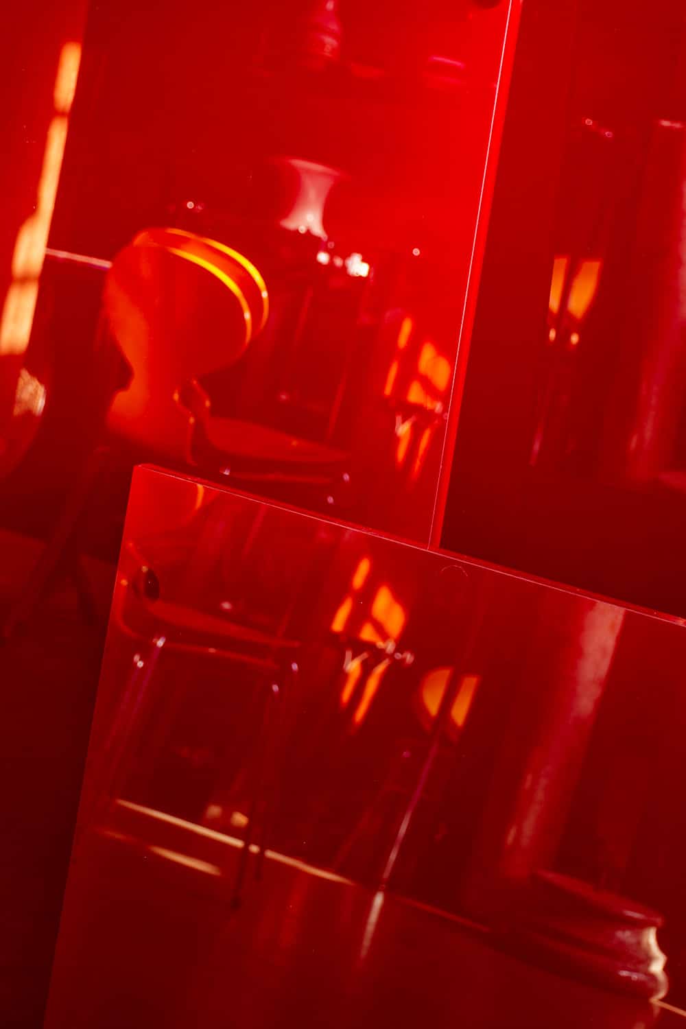 Extra Large Transluscent Perspex Panels #6472 - Retrouvius