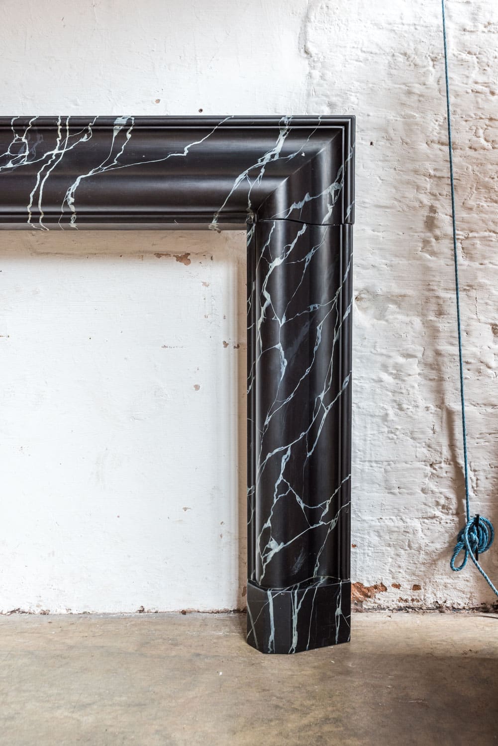 Faux-Marble Slate Fire Surround #8942 - Retrouvius