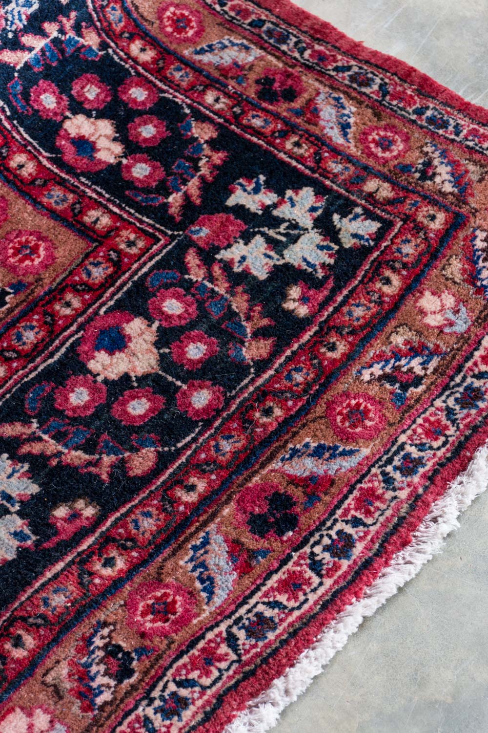 Floral Persian Rug #5825 - Retrouvius