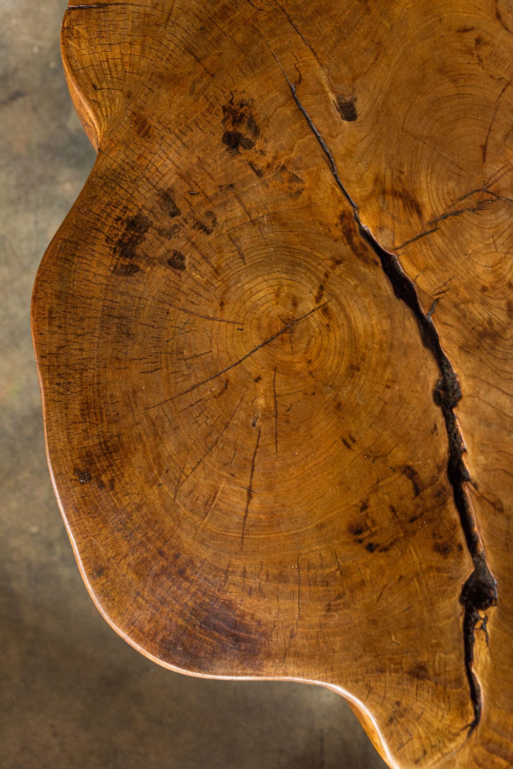 Freeform Elm Side Table by Maxie Lane #8411 - Retrouvius