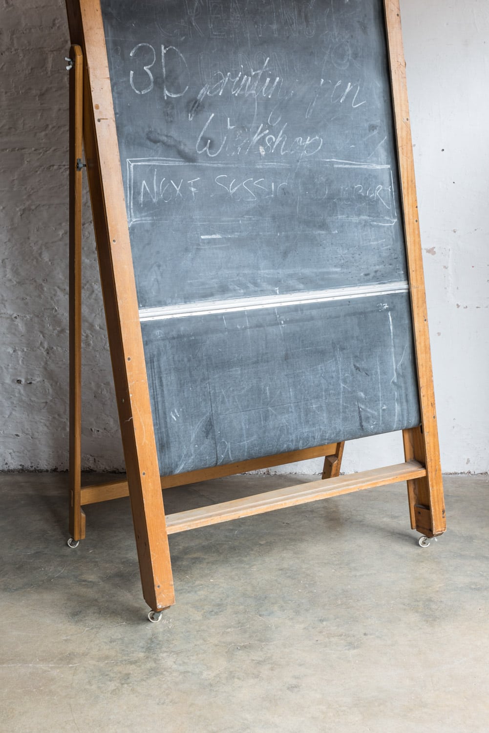 Freestanding Vintage Chalkboard #8925 - Retrouvius