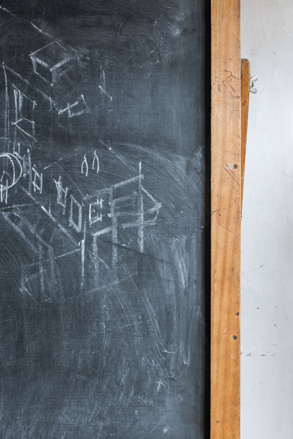 Freestanding Vintage Chalkboard #8925 - Retrouvius