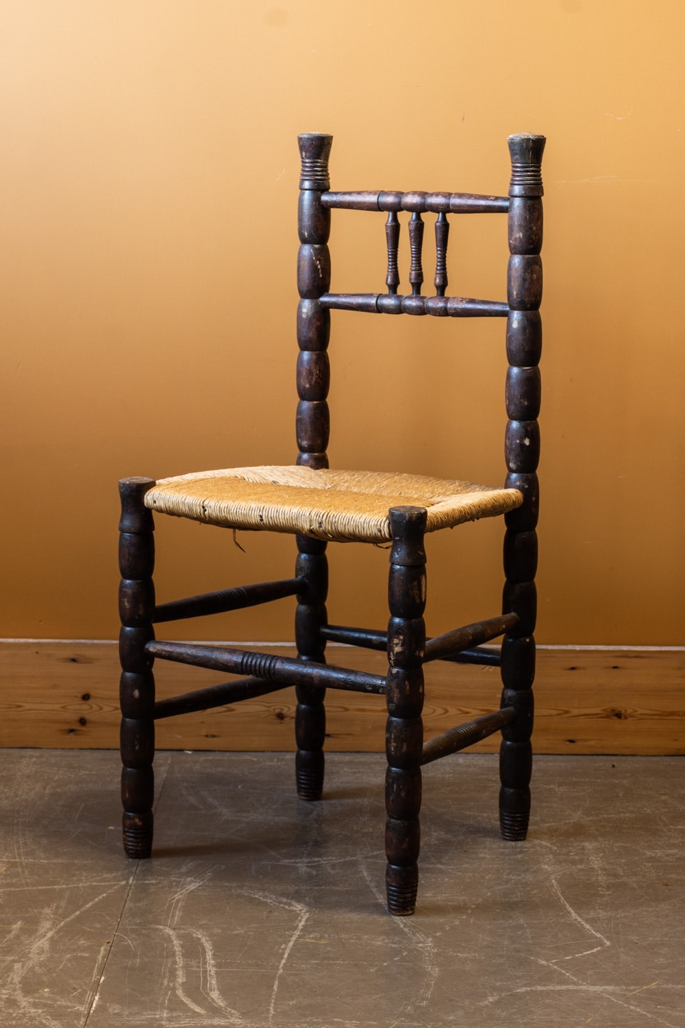Pair of French Bobbin Chairs #8360 - Retrouvius