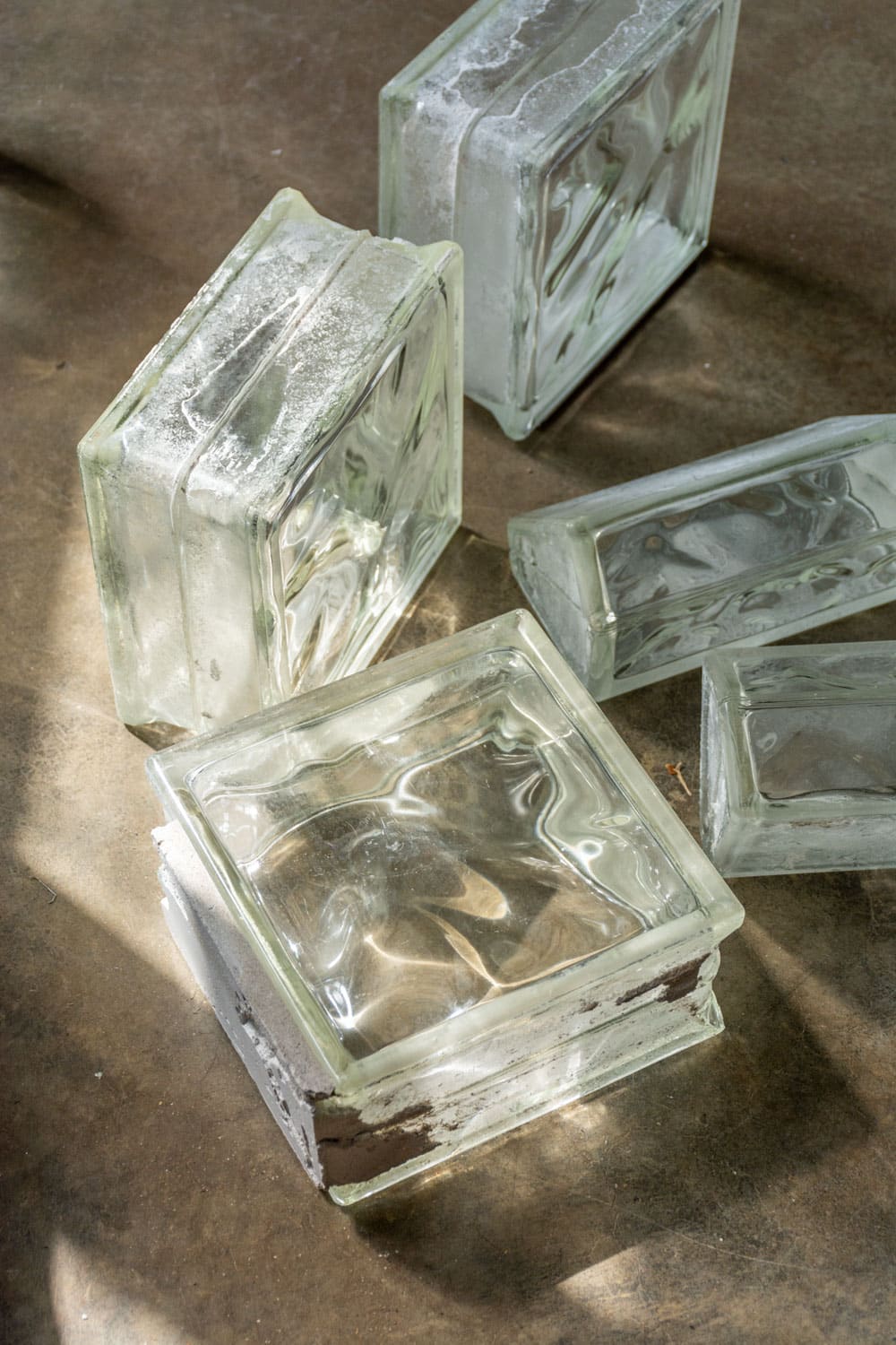 Reclaimed glass blocks #8229 - Retrouvius