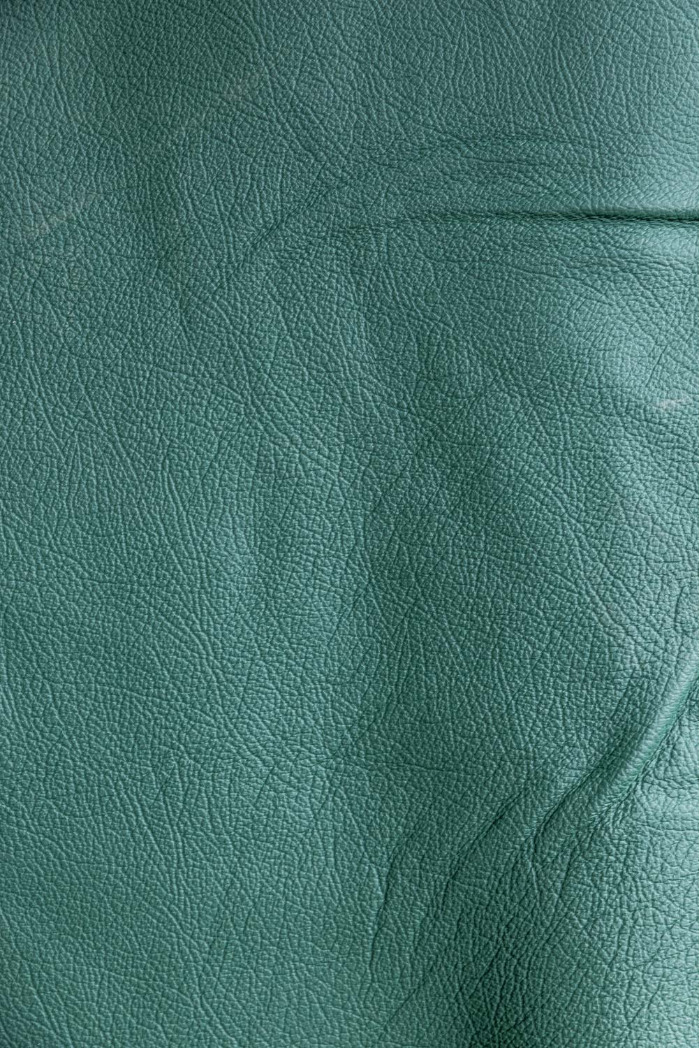 Green Leather Hides #8249 - Retrouvius