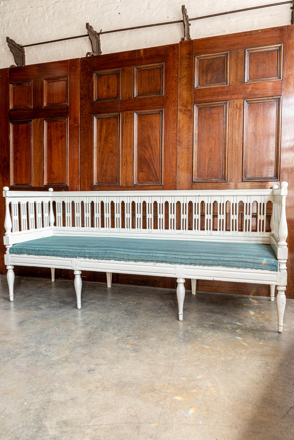 Gustavian Swedish Kitchen Bench #8245 - Retrouvius