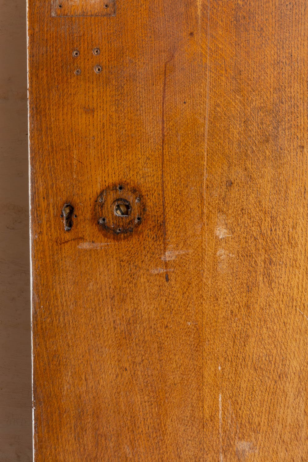 Hardwood Porthole Doors #9077 - Retrouvius