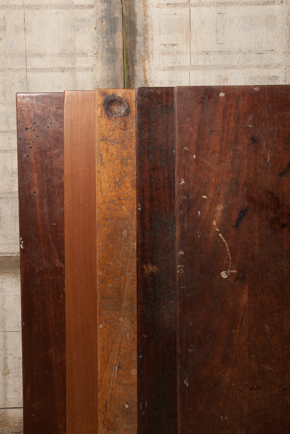 Reclaimed Iroko Worktops / Sq M - Retrouvius