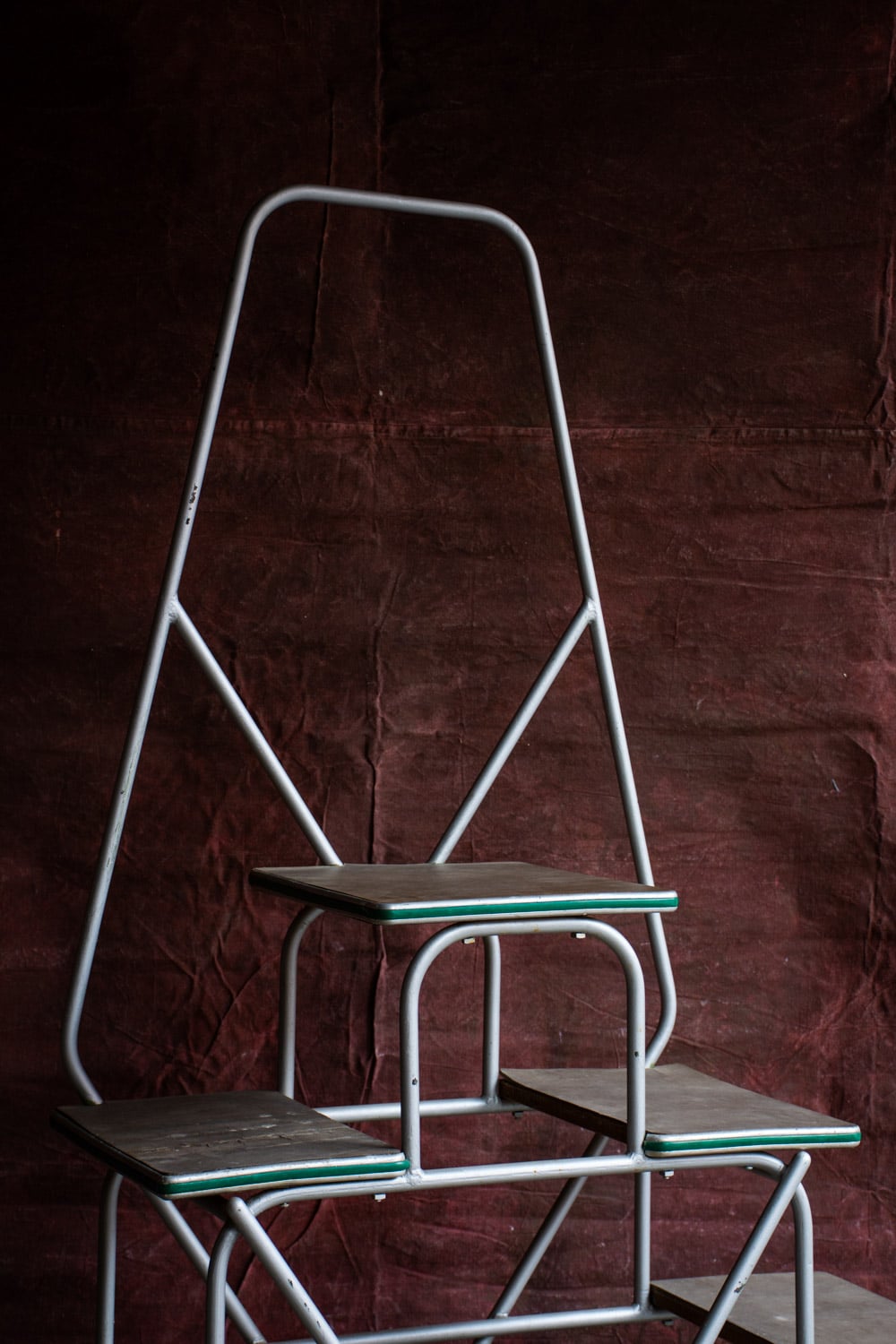 Industrial Double-Sided Steps #8701 - Retrouvius