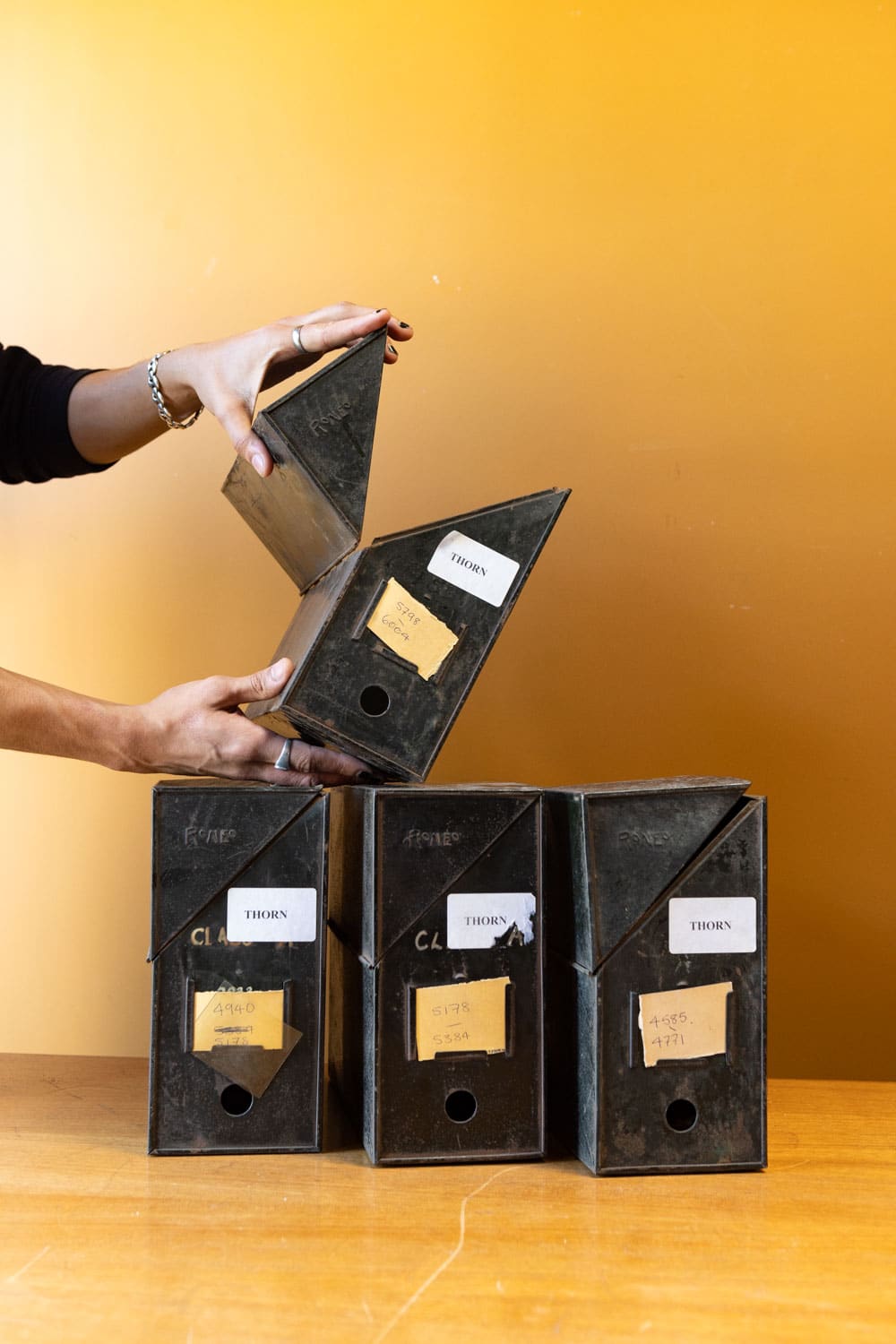 Industrial Metal Boxes #8957 - Retrouvius