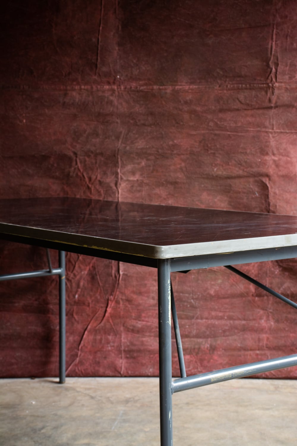 Industrial Tubular Table #8703 - Retrouvius