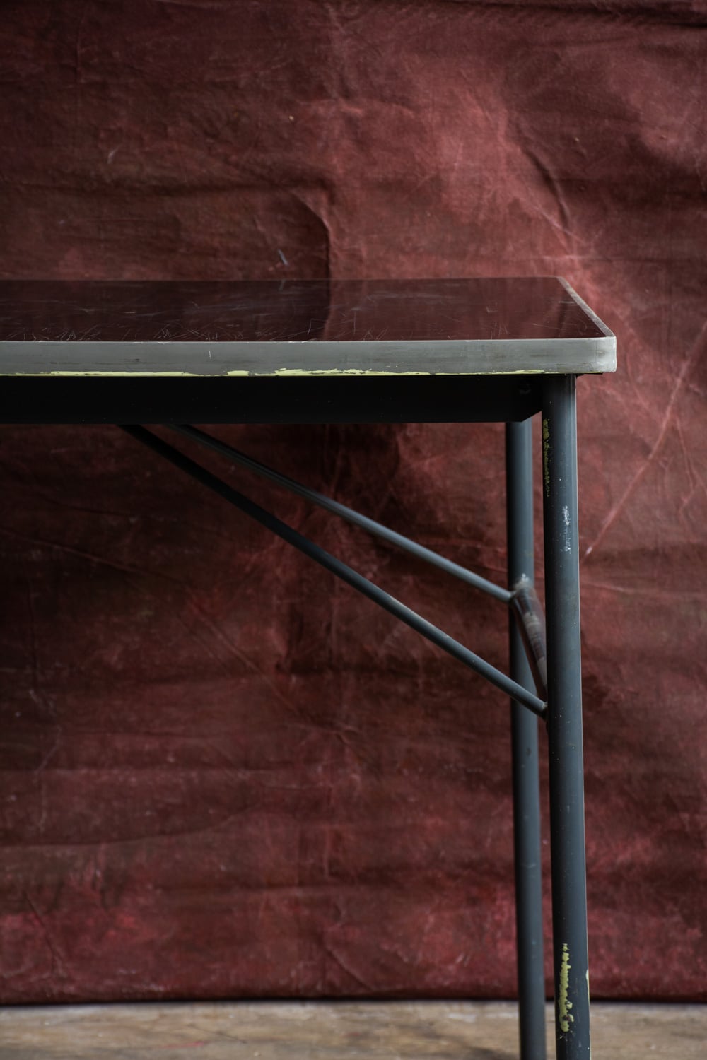 Industrial Tubular Table #8703 - Retrouvius