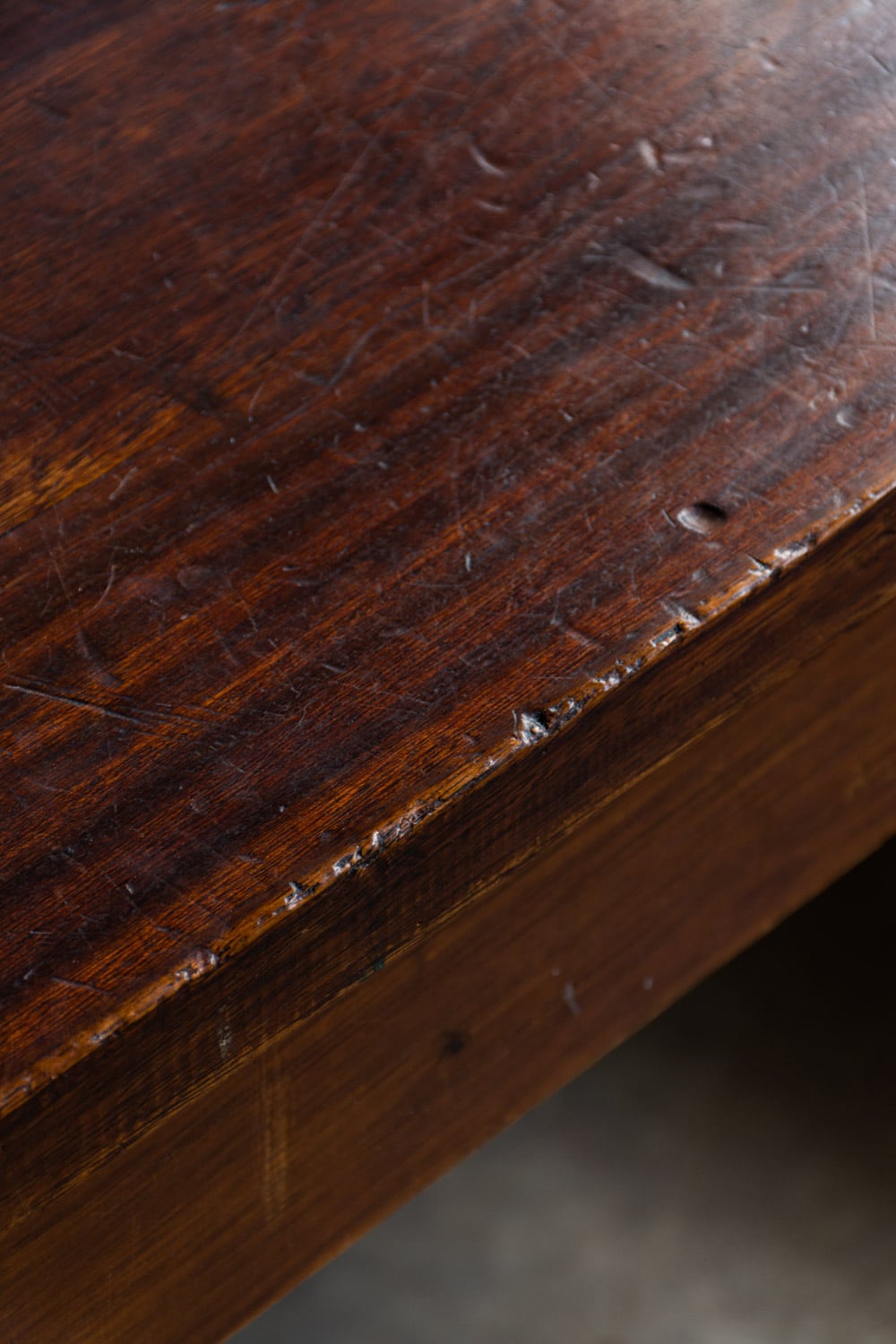 Iroko Dining Table #8281 - Retrouvius