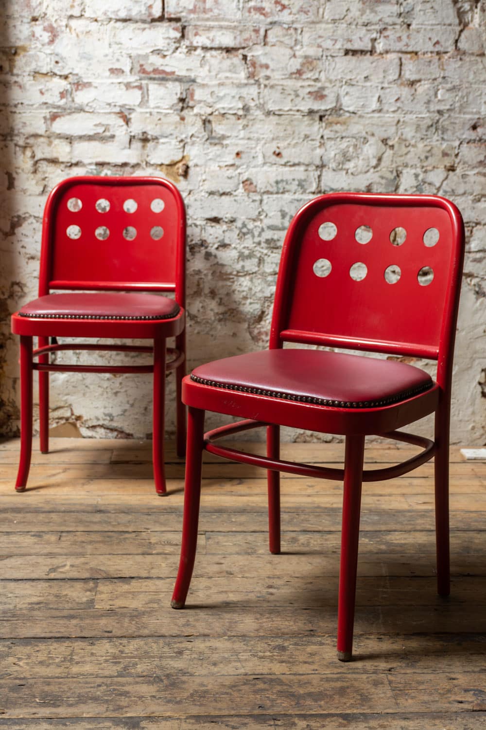Josef Hoffmann Style Sidechair #6246 - Retrouvius