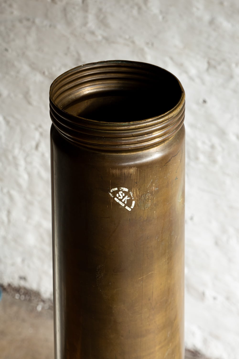 Large Brass Shell Casing #8537 - Retrouvius