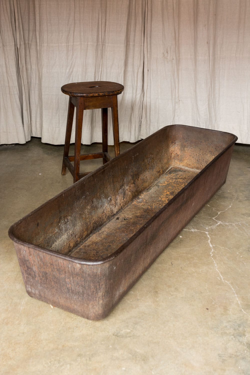 Large Iron Trough #9728 - Retrouvius
