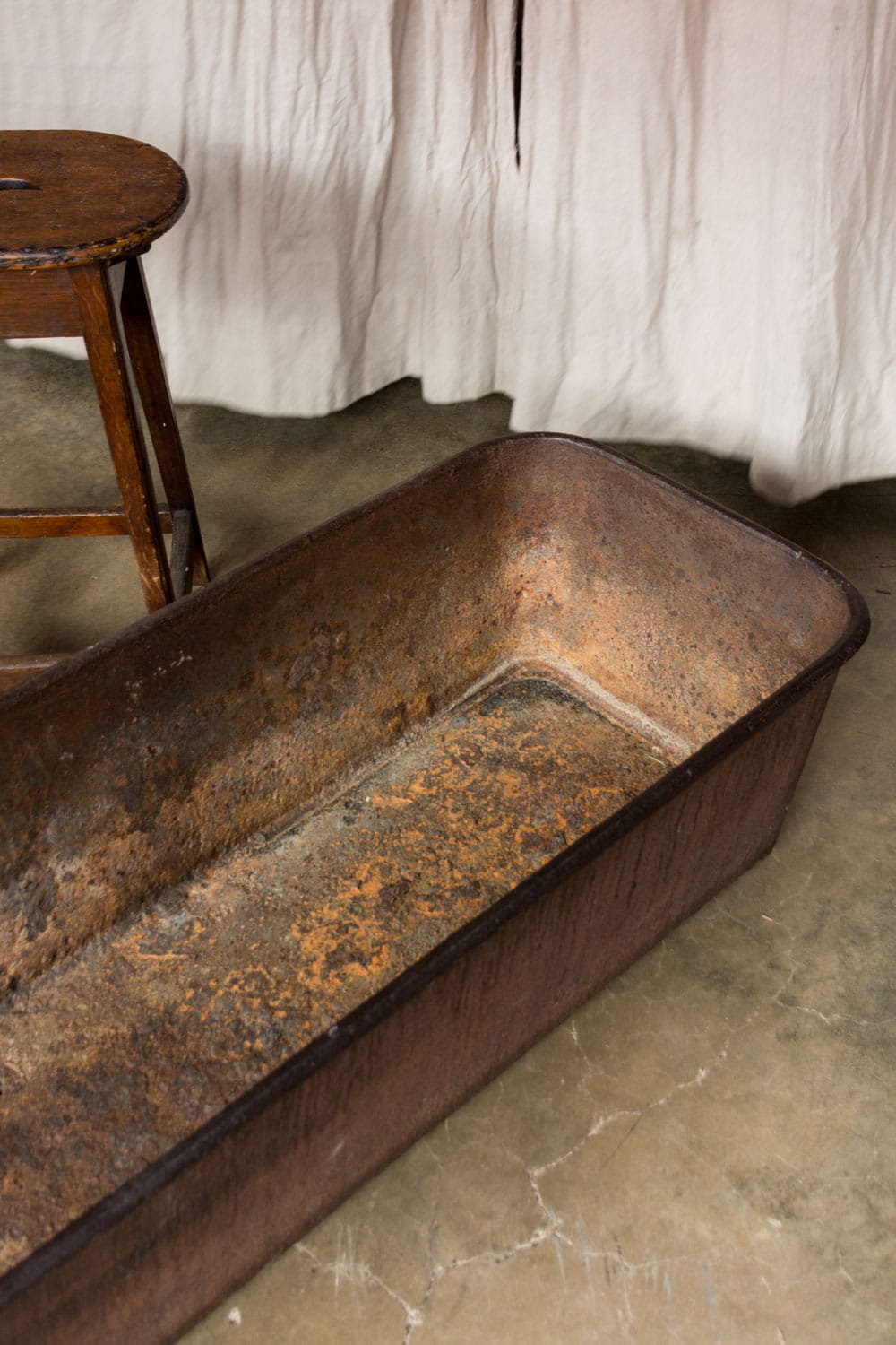 Large Iron Trough #9728 - Retrouvius