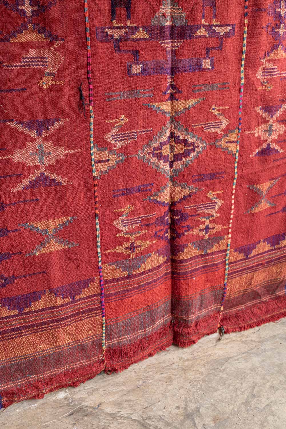 Large south American rug #8027 - Retrouvius