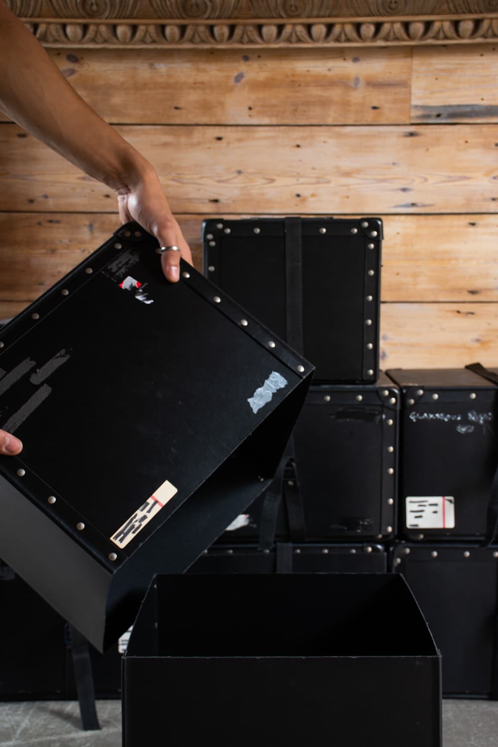 Large Storage Boxes #6794 - Retrouvius