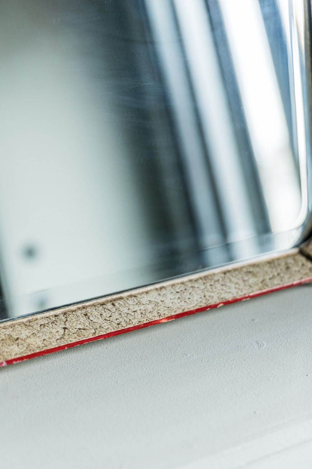 Marble-Effect Mirror #8919 - Retrouvius